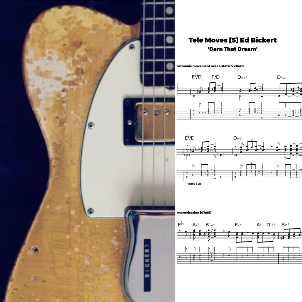 Tele Moves (5) – Ed Bickert on ‚Darn That Dream‘ – Juju Music Edition ...
